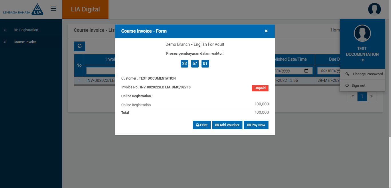LIA DIGITAL Documentation